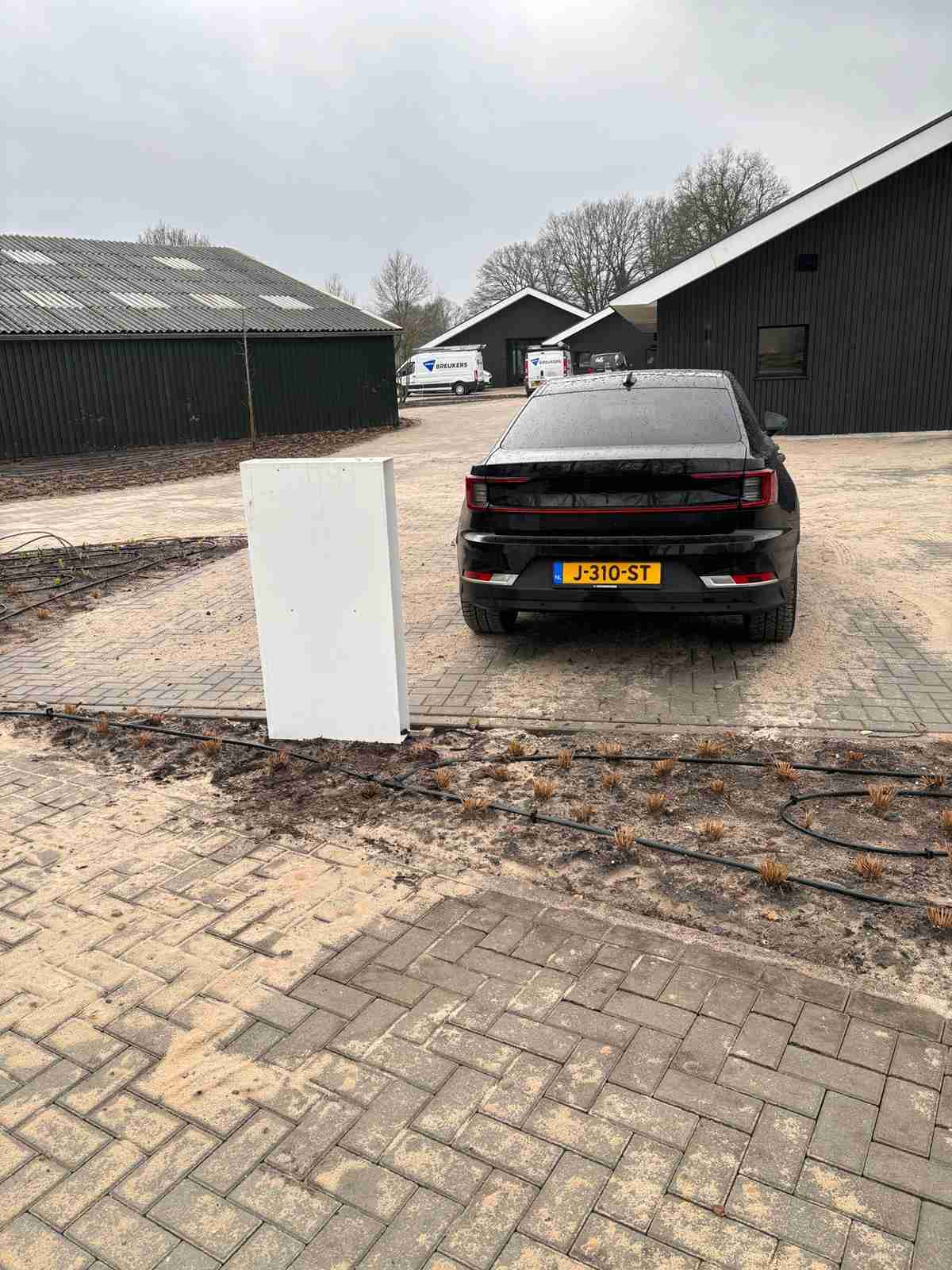 Smappee laadpaal EV Base 2x 3-fase 22kw Socket met deksel - Accubaas